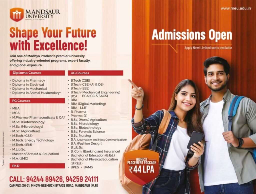 Mandsaur University – Making Future Ready